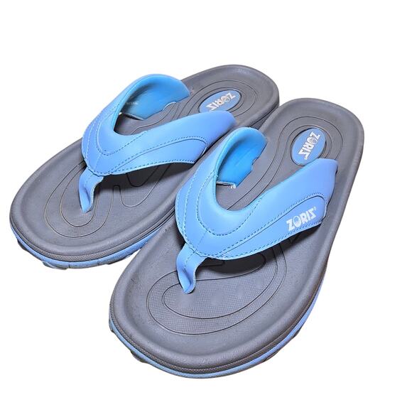 Zoriz | Shoes | Zoriz Golf Flip Flop Sandals Men Sz 8 Womens Blue Gray ...